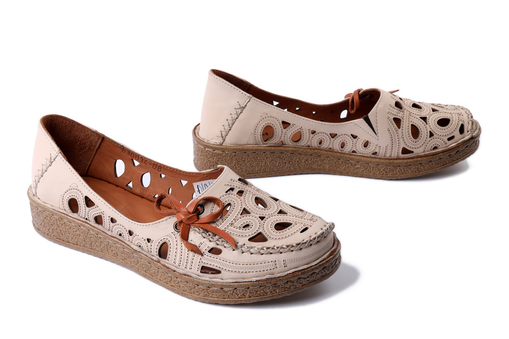 COMFORTABEL 830034-08 beige, półbuty damskie - sklep e-kobi.pl