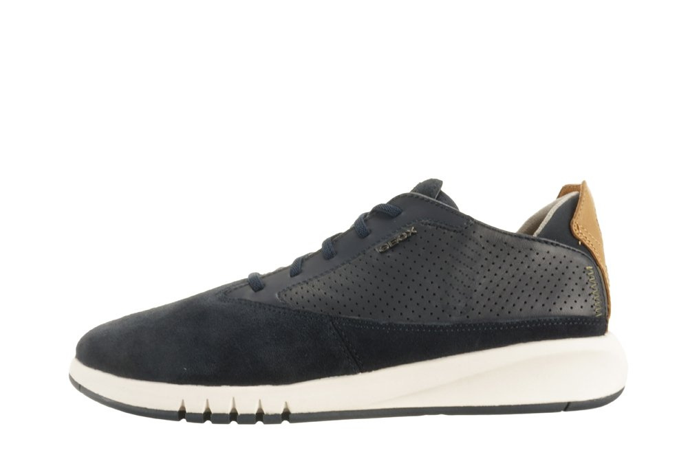 GEOX U927FA AERANTIS 02243 C4002 navy, półbuty męskie | Sklep e-kobi.pl