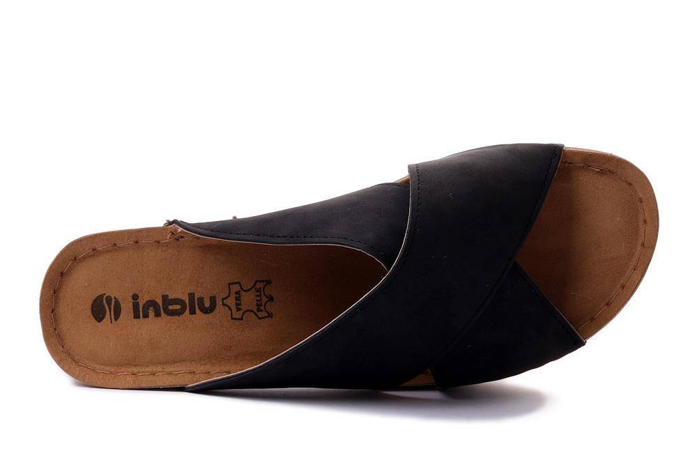 INBLU BL-03 014 czarny, klapki damskie | Sklep e-kobi.pl
