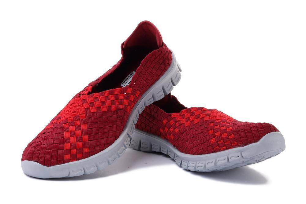 ROCK SPRING BARA bordo mix, półbuty damskie | Sklep e-kobi.pl