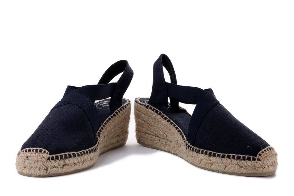 TONI PONS TER mari navy, sandały/espadryle damskie | Sklep e-kobi.pl