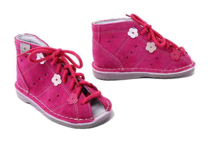 DANIELKI S22 fuksja, Buty profilaktyczne dziecięce, rozmiary 20-25 ...
